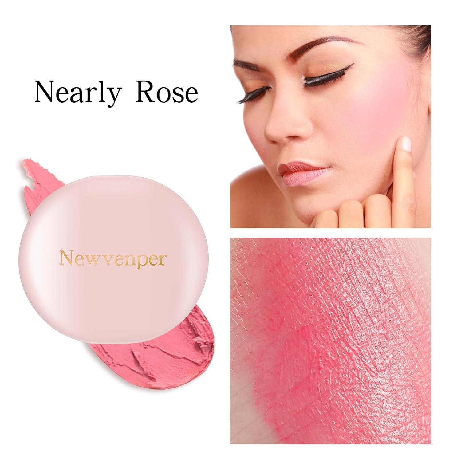 Waterproof Multi-Rouge Cream Blush - 2-in-1 Makeup for Cheeks Eyes ...