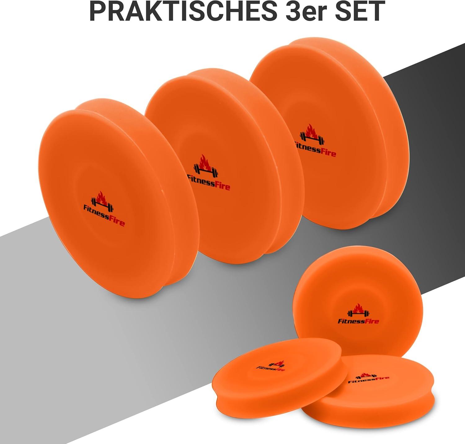 3 Set Mini Frisbee - Fly Over 60 Meters | Trendy Neon Orange ...