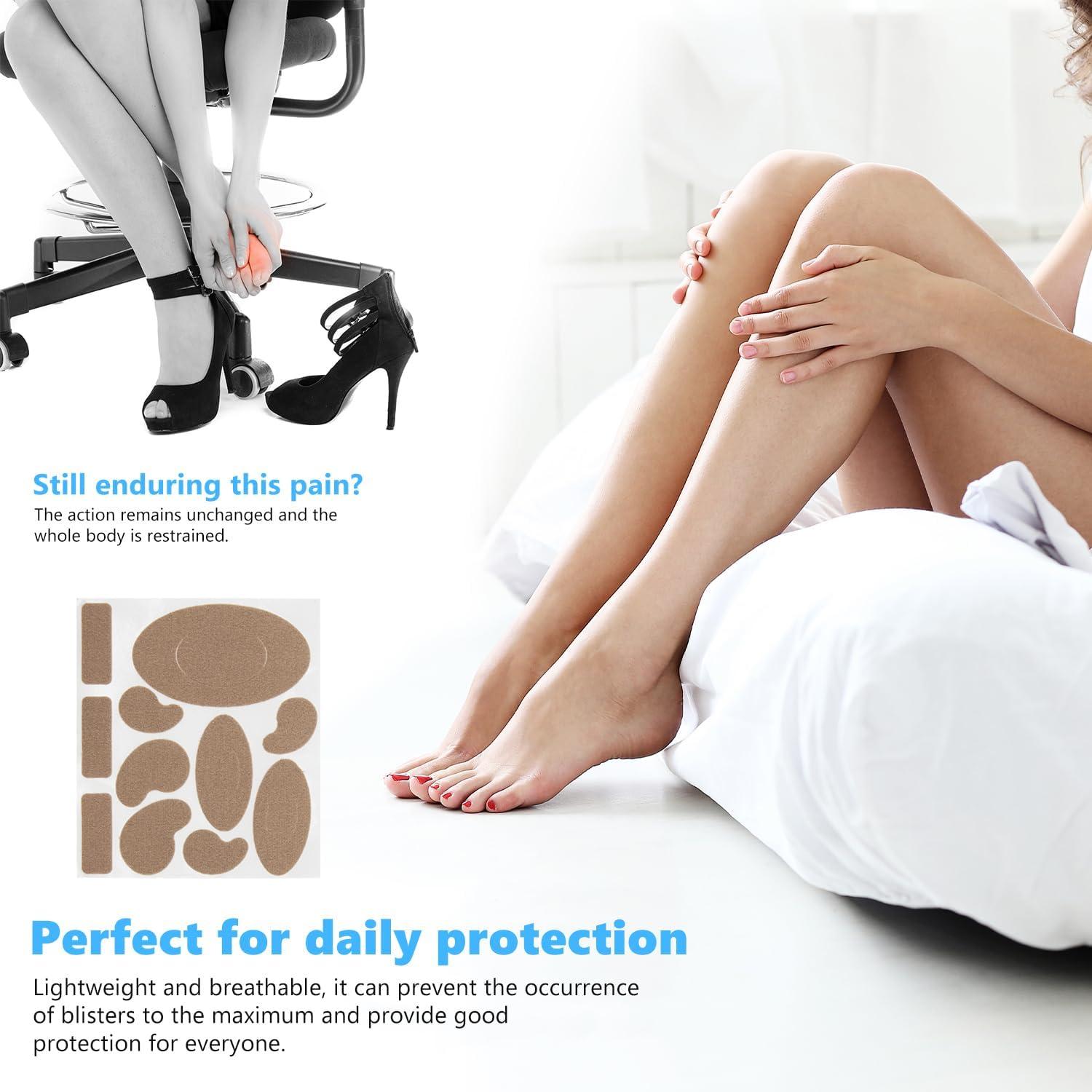 Dohia Moleskin Adhesive Pads - Feet Blister Prevention Padding | Anti ...