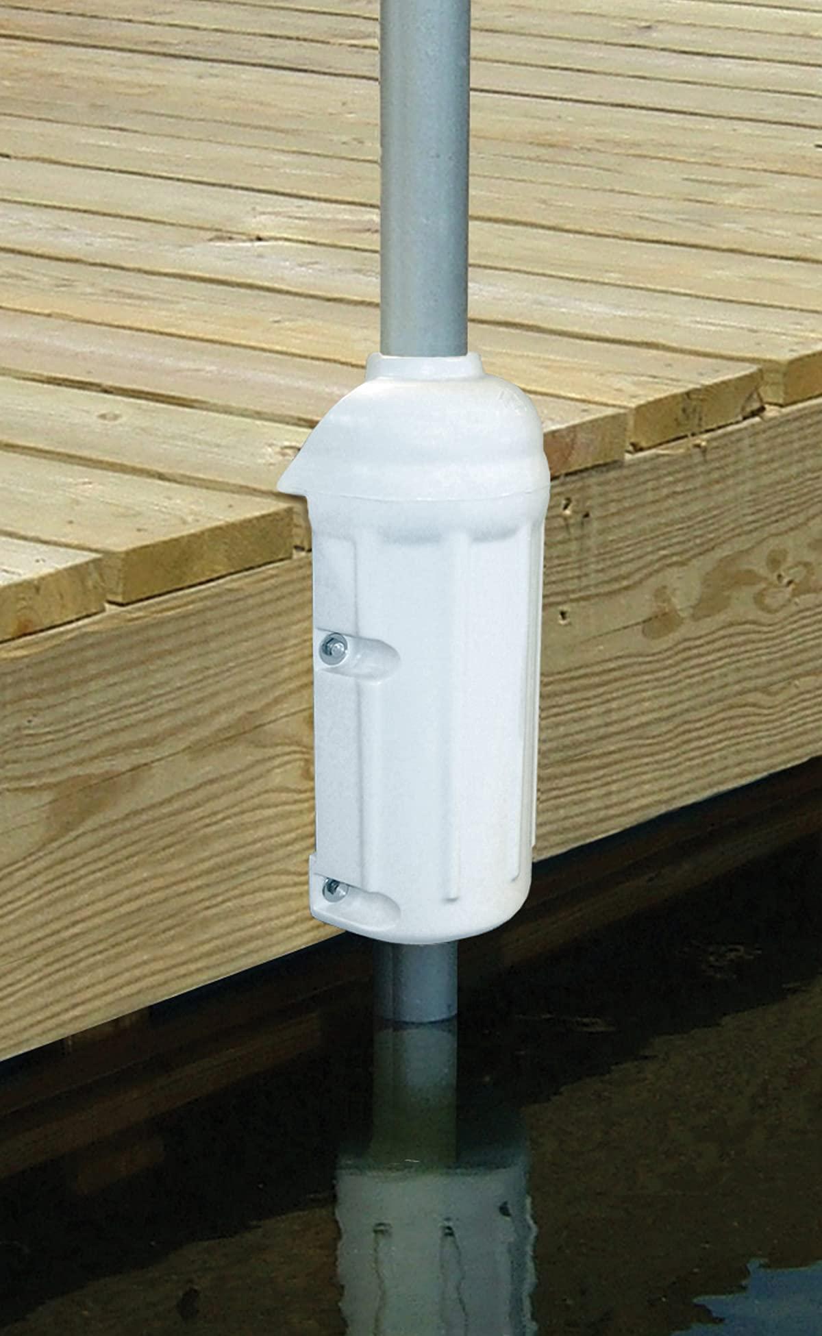 Taylor Made 45600 Dock Post Bumper (7 x 17) - White | Marine Grade ...
