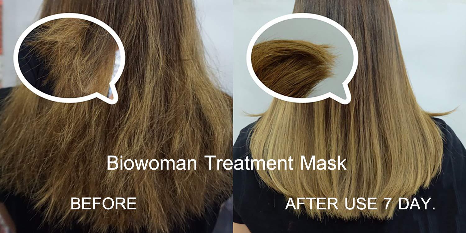 Biowoman Magic Treatment Hair Mask 500ml with Keratin & Argan Oil ...