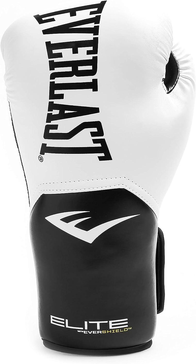 Everlast Elite Pro Style Training Gloves - White - 12 oz | Buy Now with ...