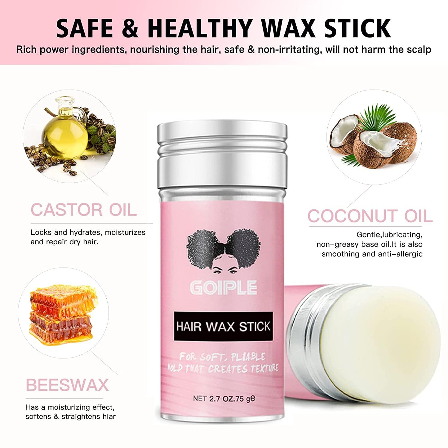 Long-Lasting Hair Pomade Wax Stick for Styling, Smoothing, and Taming ...