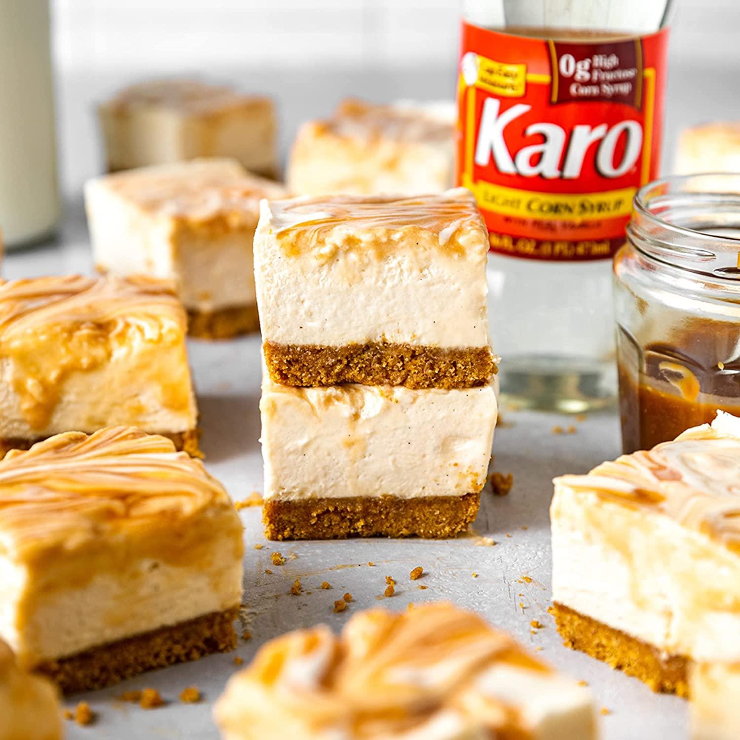 Karo Light Corn Syrup with Real Vanilla 1 Gallon Bottle + Measuring ...