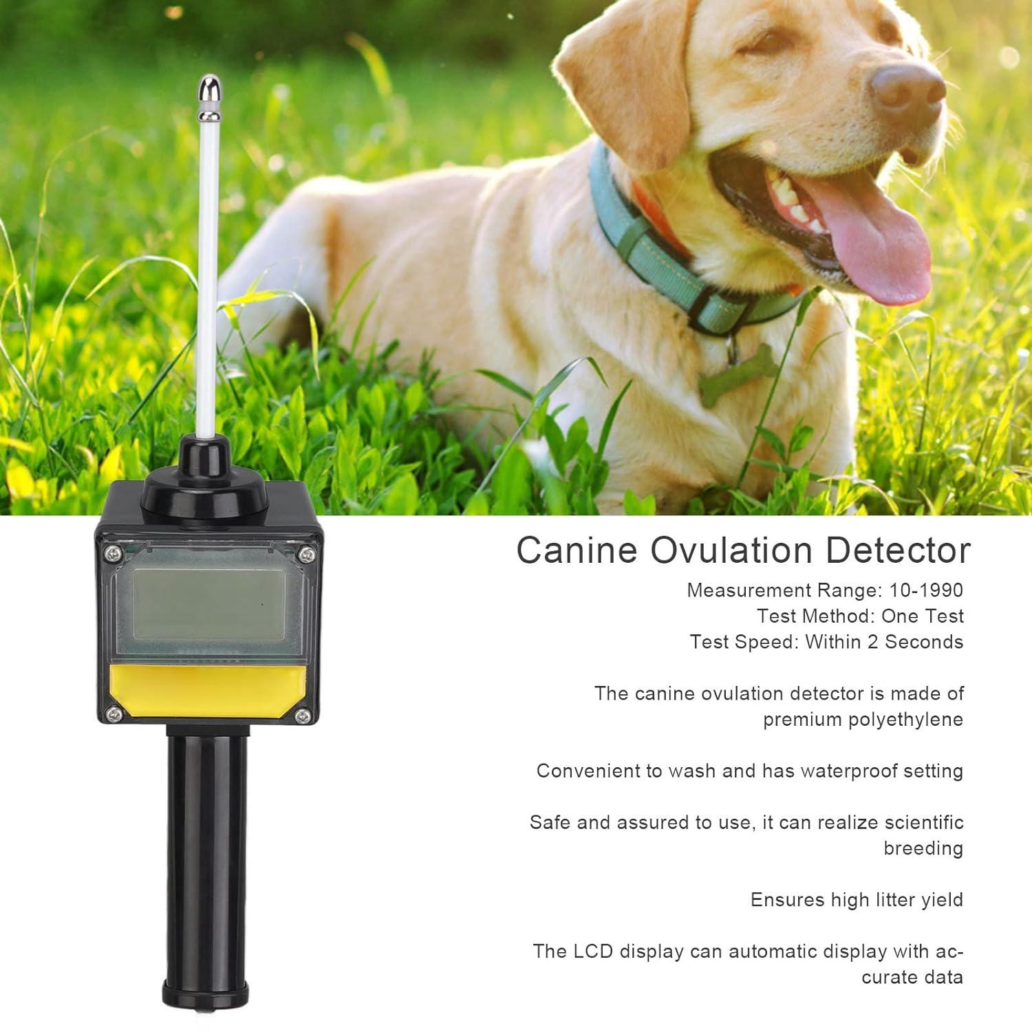 Dog Ovulation Detector Automatic Digital Canine Breeder Tester with 2s ...