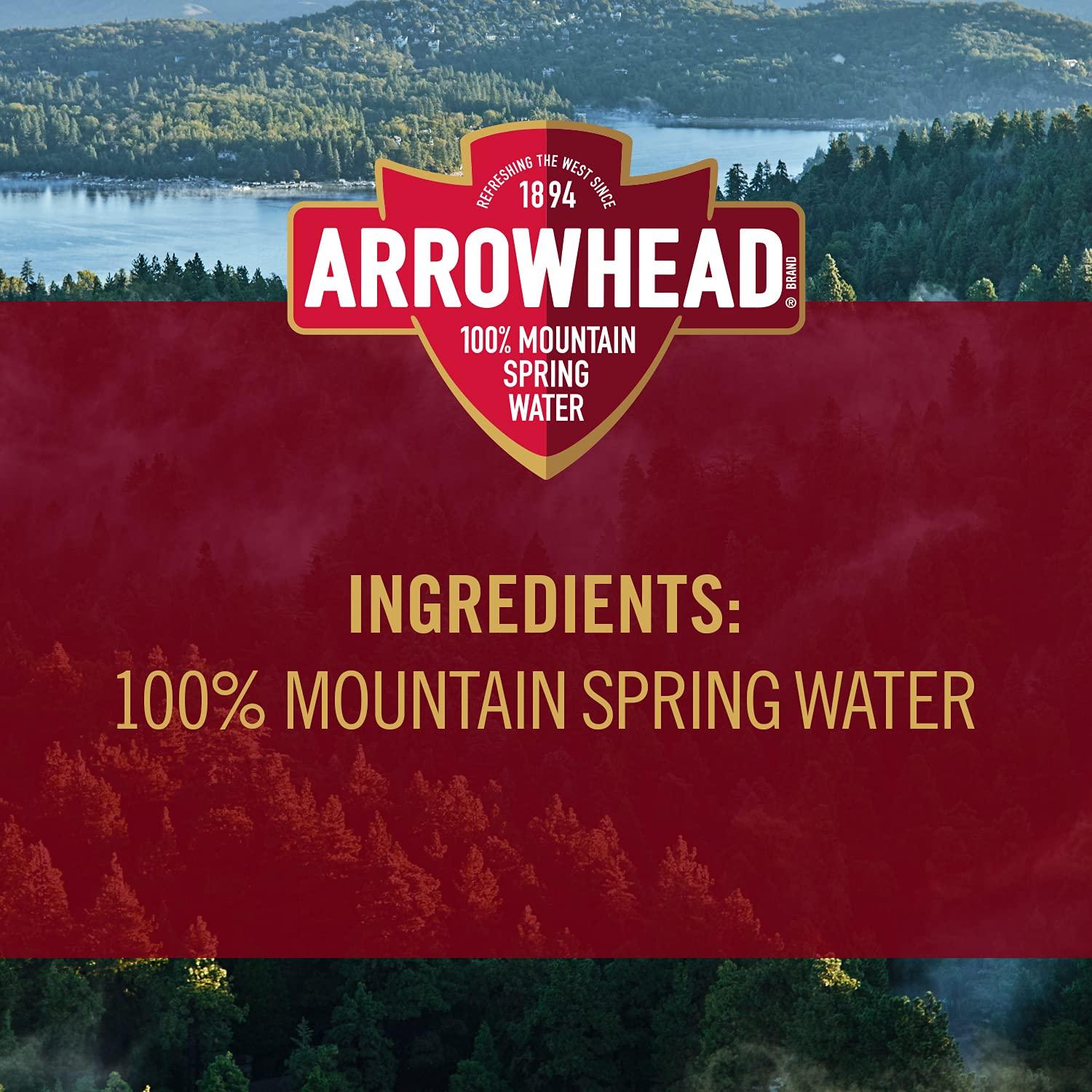 Arrowhead Mountain Spring Water - 1 Gallon Unflavored (128 Fl Oz ...