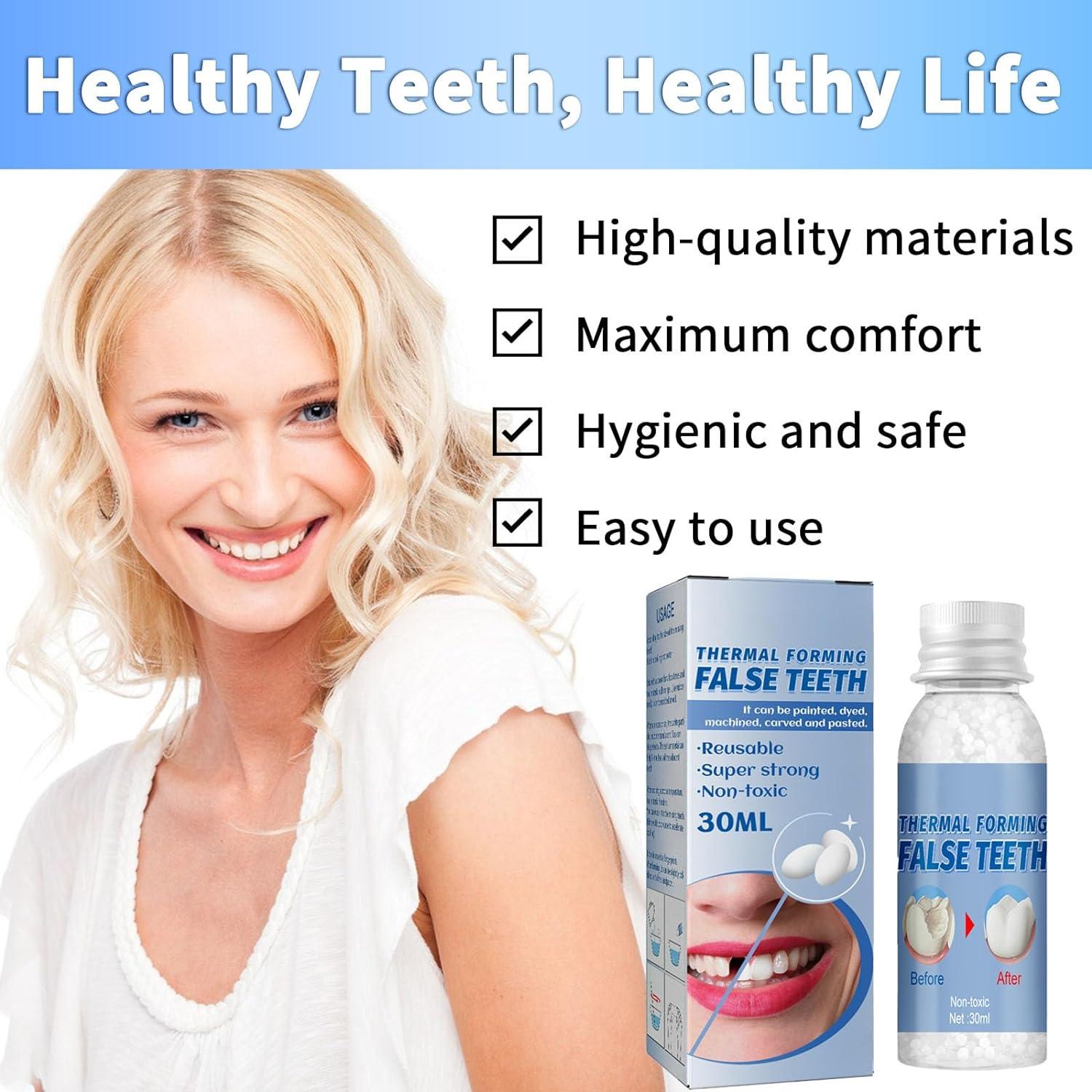 Temporary Tooth Filling Repair Kit - Instant Tooth Filler for Broken ...