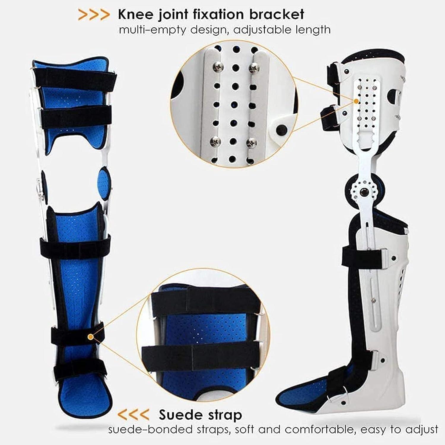Adjustable Hip Joint Fixation Bracket & Knee Orthosis Support - Leg ...