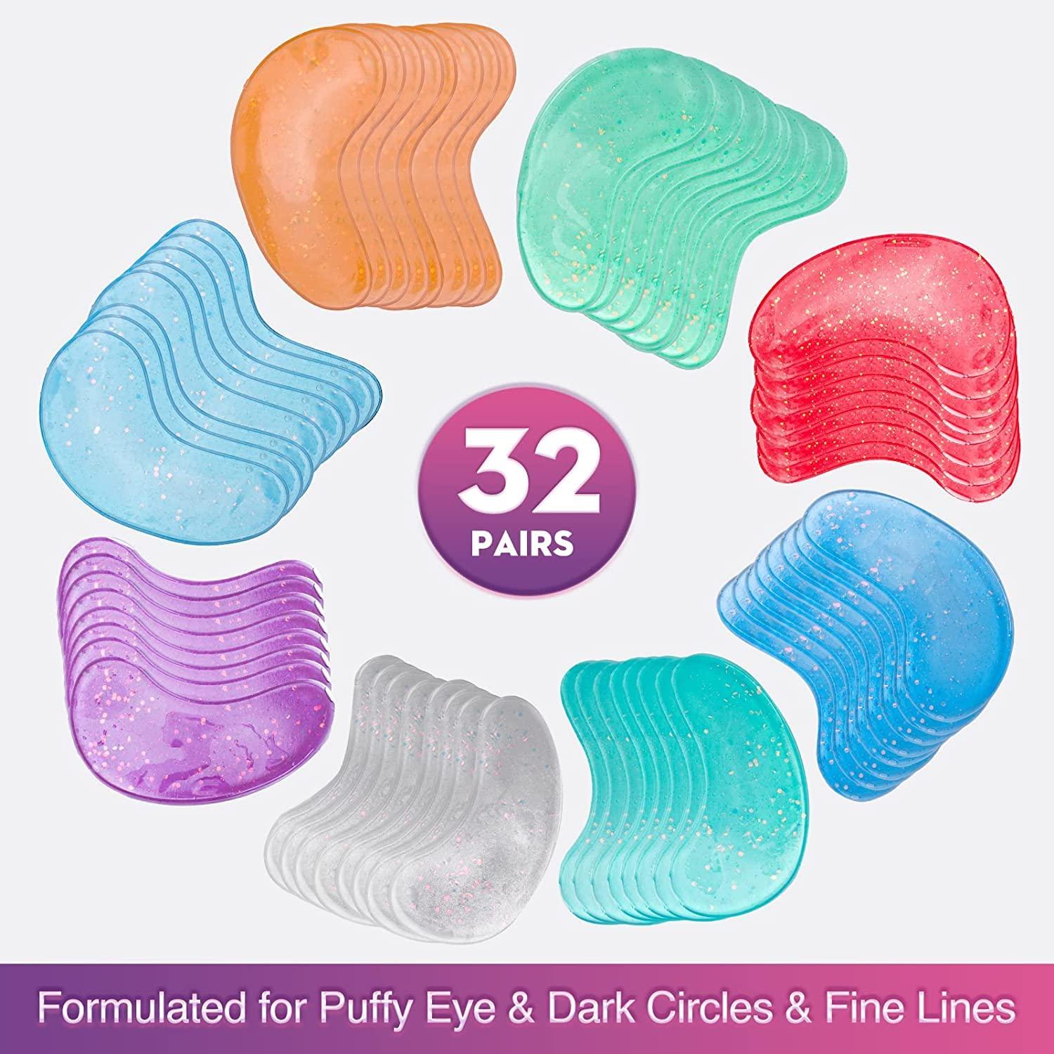 BESNEL Eye Gels 32 Pairs - Natural Plants Eye Masks for Puffy Eyes ...