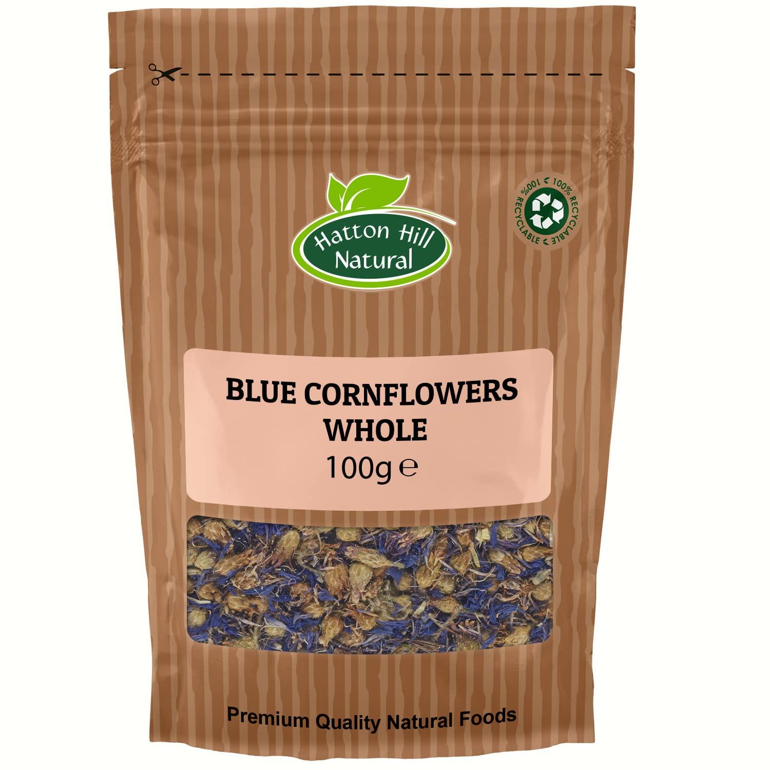 Dried Whole Blue Cornflowers 100g by Hatton Hill | Buy Now with Express ...