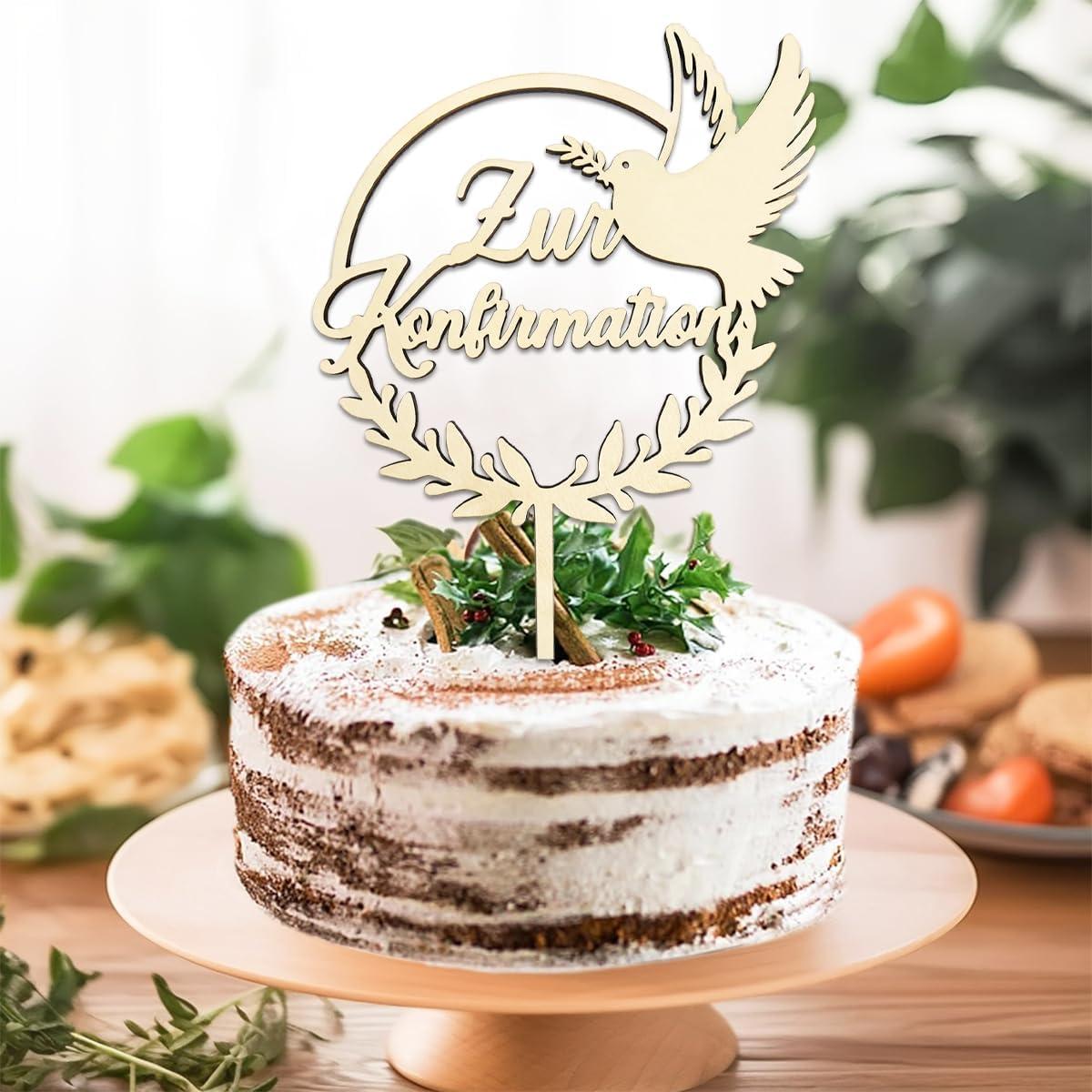 confirmation cake topper uk