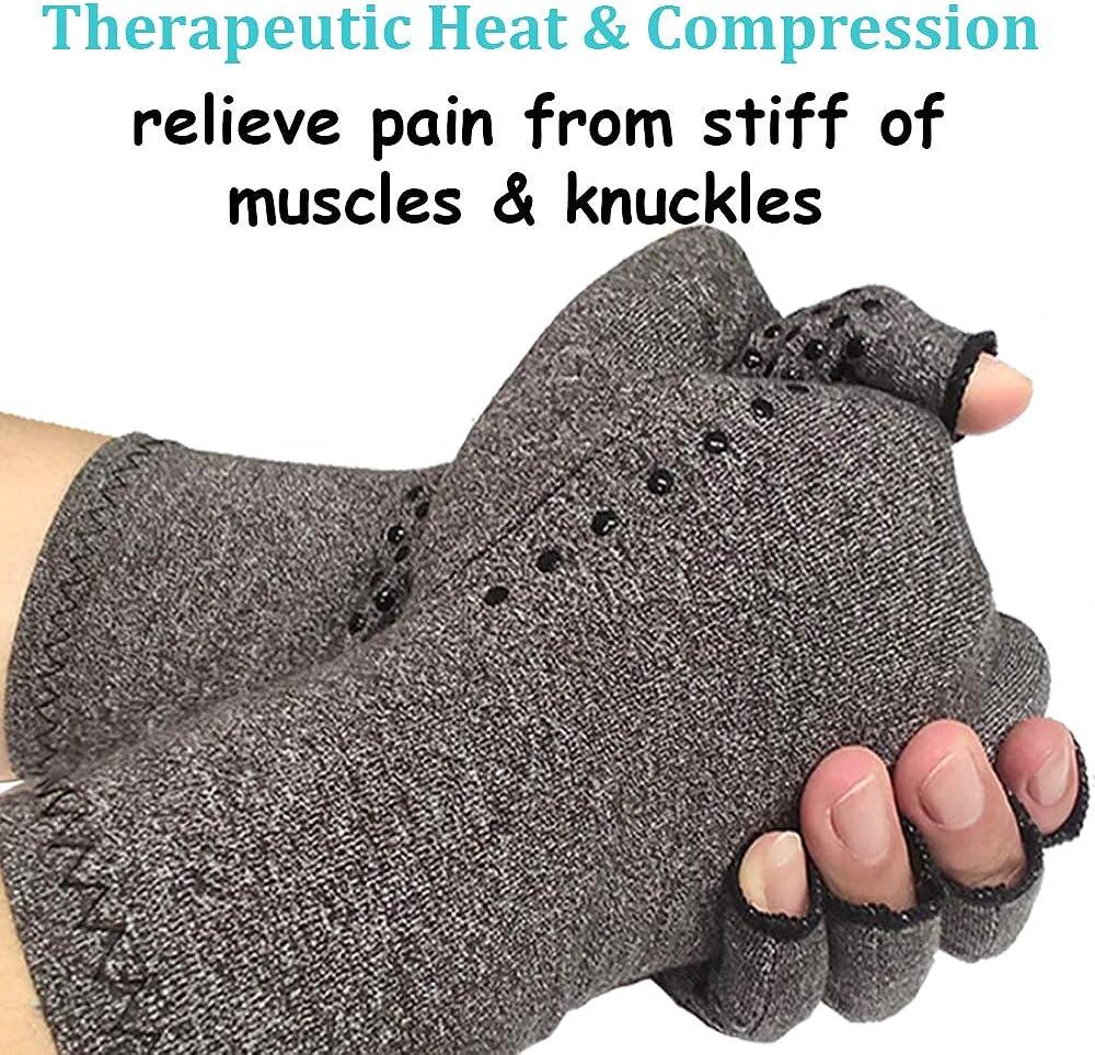 Arthritis Compression Gloves for Men and Women - Medium Size (1 Pair)