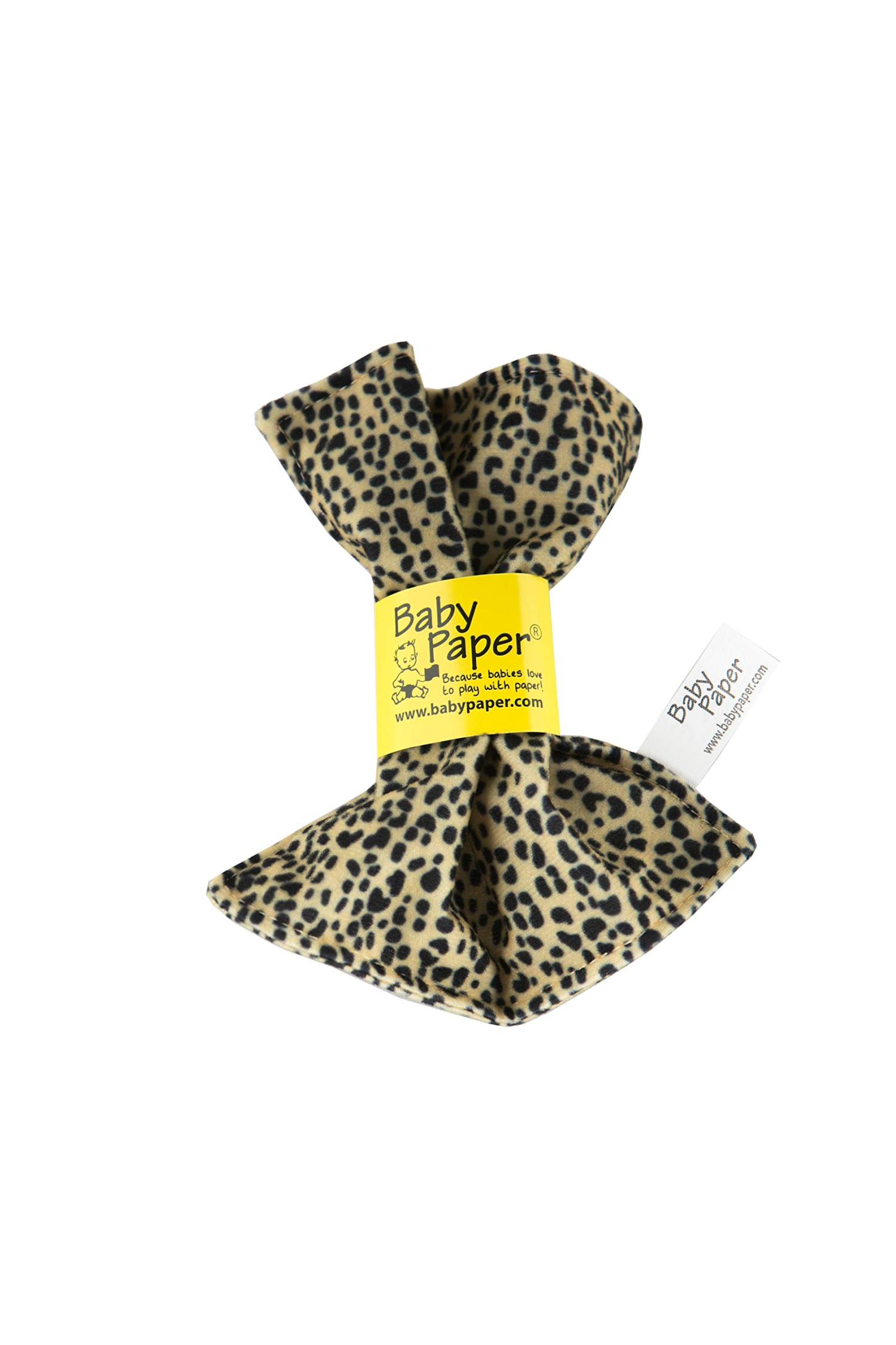 Baby Paper Crinkly Toy - Cheetah Print | Fun Sensory Toy for Infants ...