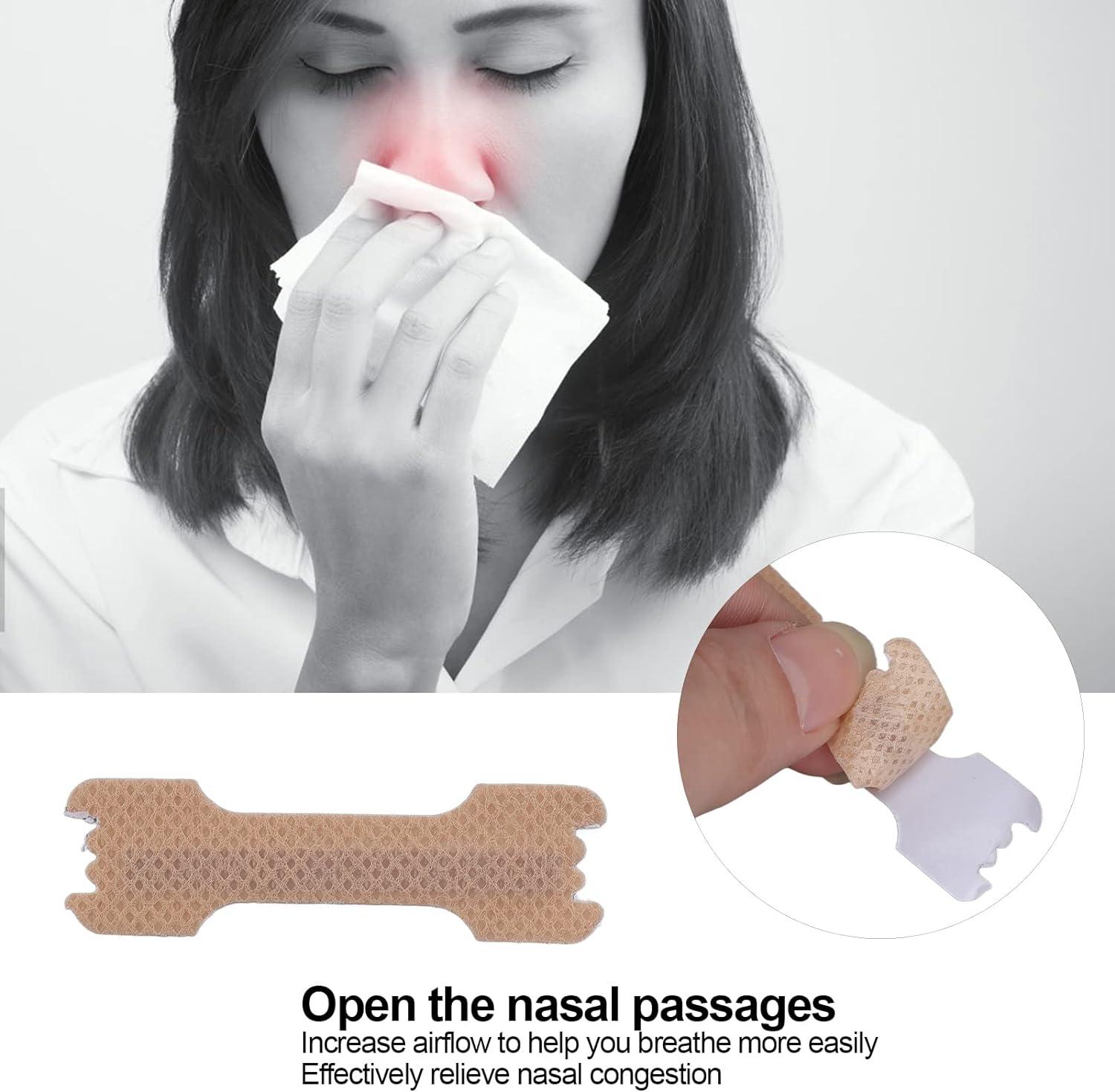 Extra Strength Nasal Strips - 50pcs Drug-Free Snoring Solution & Nasal ...