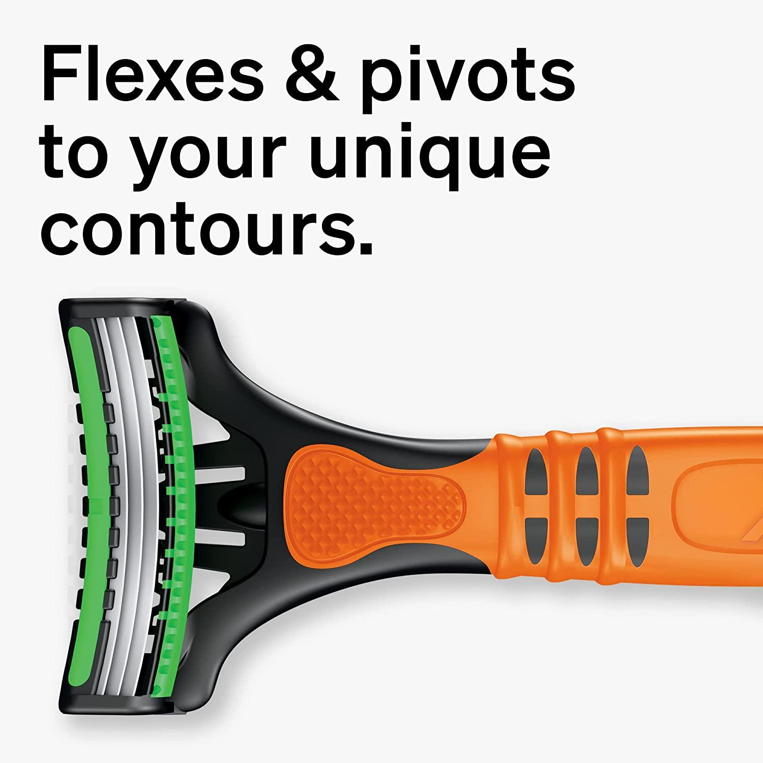 Schick Xtreme 3 Disposable Razors for Men - 8 Count Face & Body Shavers ...