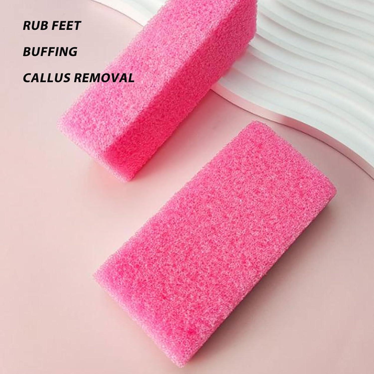 Skin Polishing Stone 6pcs PU Foam Pumice Stone Removing Hard Skin ...