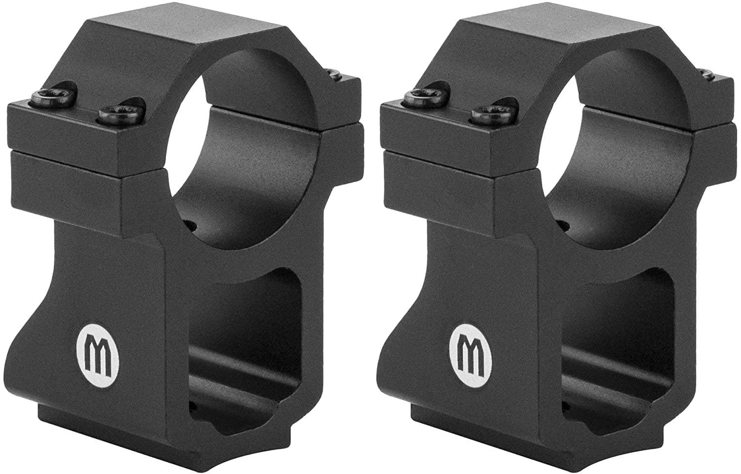 Monstrum Ruger 10/22 Rifle Scope Rings with See-Through Base 1 inch ...