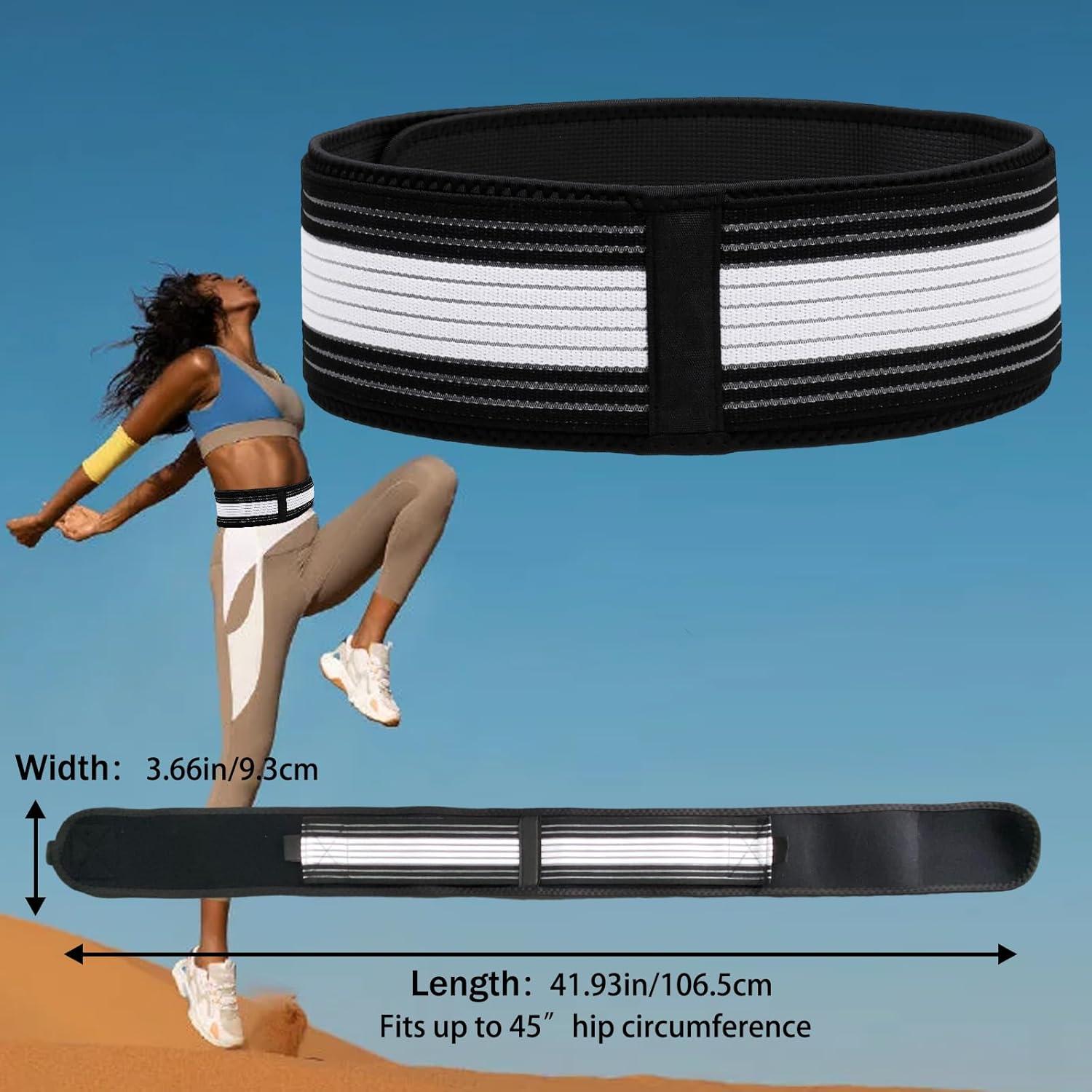 YNR Non-Slip Back Support Tape | Breathable Pelvic Girdle for Sciatica ...