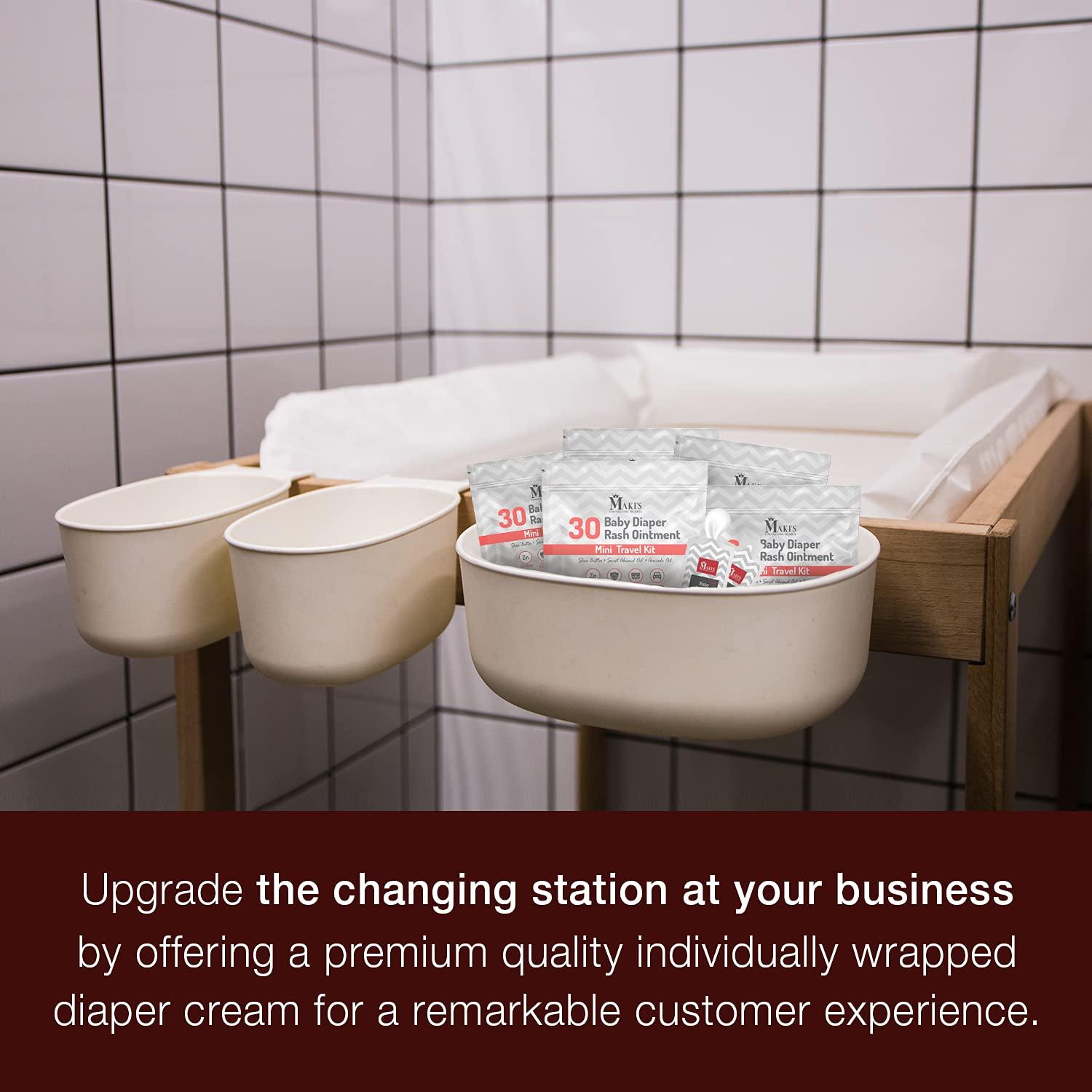 10 Travel Size Diaper Rash Cream Packets - Gentle Treatment ...