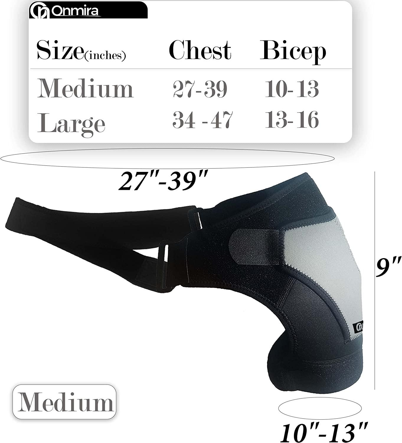 Adjustable Shoulder Brace for Women and Men | Compression Support for ...