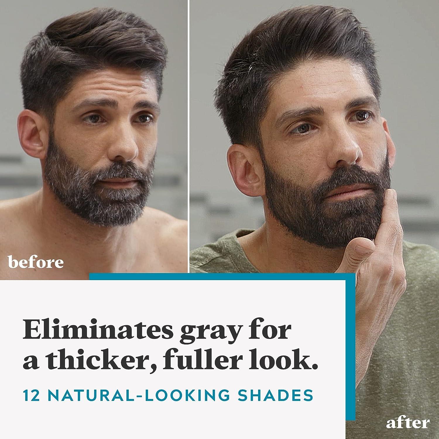 Just For Men Mustache & Beard Dye - Light Red Brown M-27 | With Biotin ...