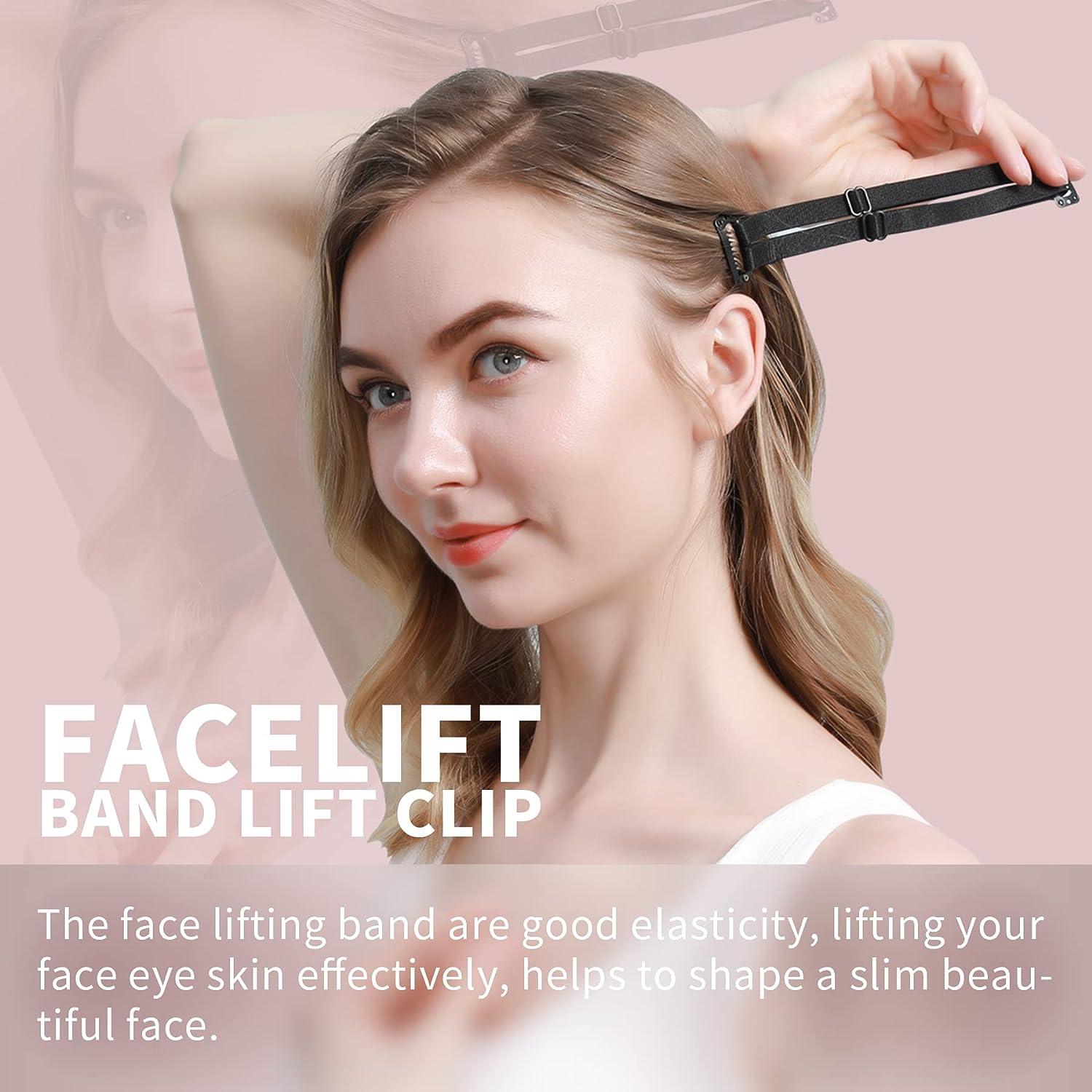 4PCS DB11 Facelift Bands with Clips | Reusable Hairpin Facial Lifting ...