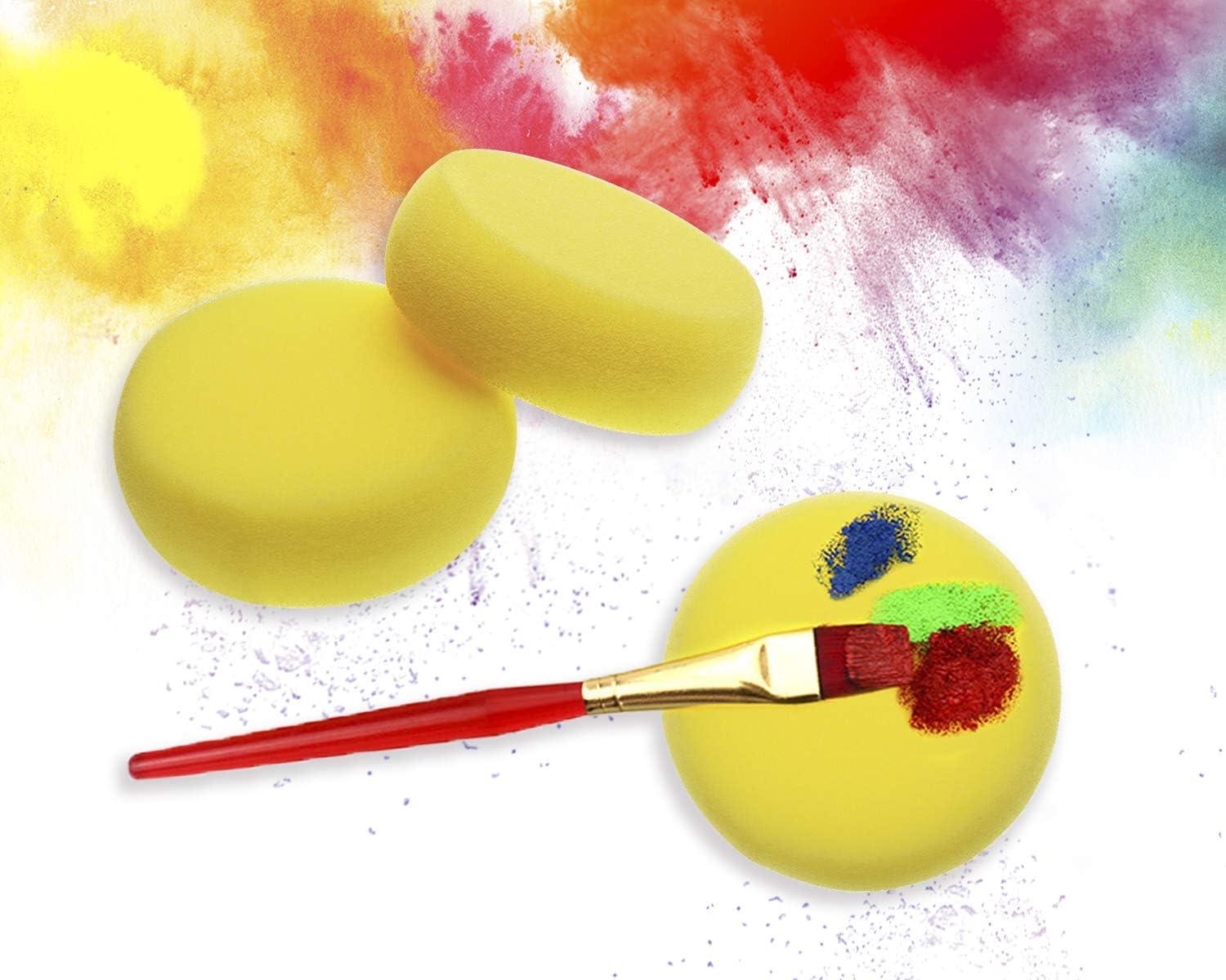 Penta Angel 3inch Yellow Painting Sponges - Synthetic Artist Sponges ...