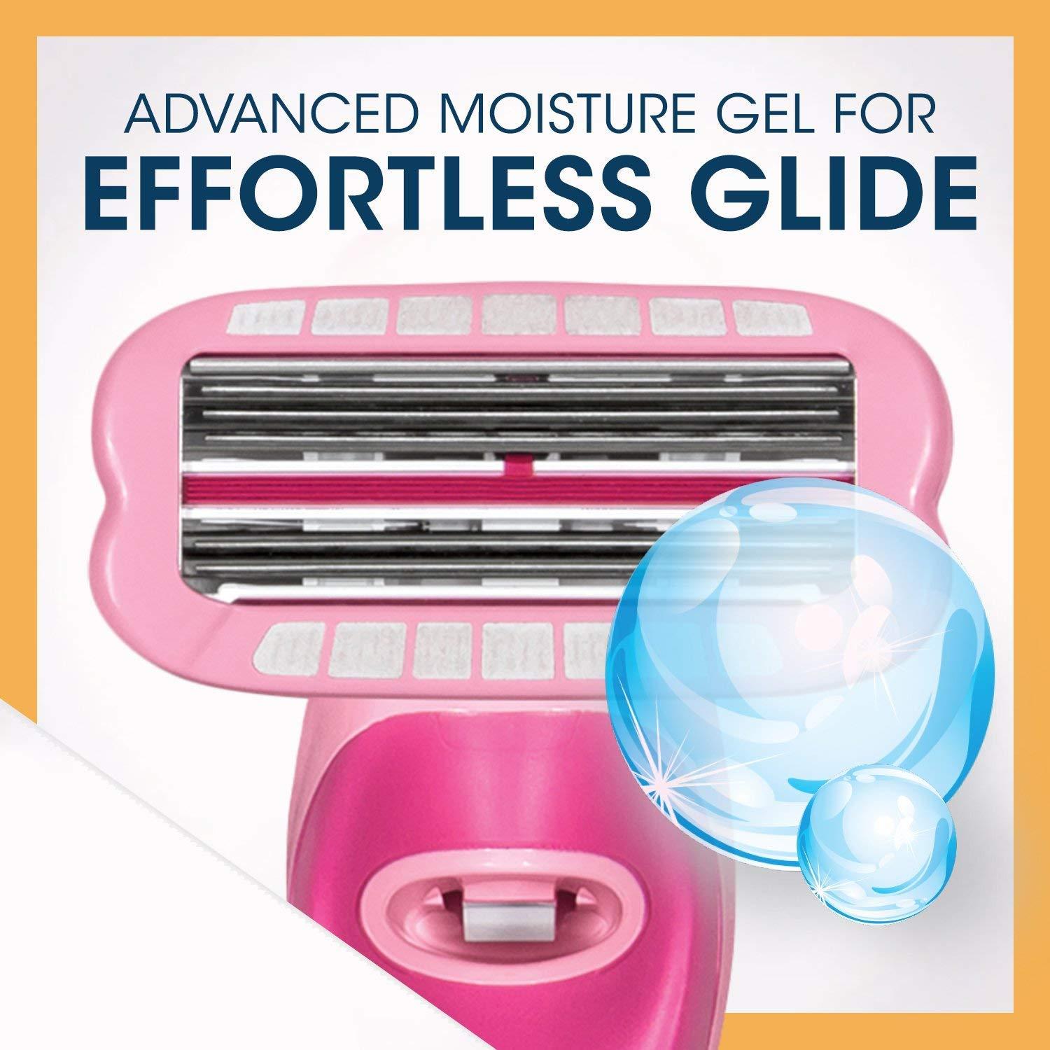 Schick Intuition F.a.b. Razor for Women - 1 Handle + 3 Blade Refills ...