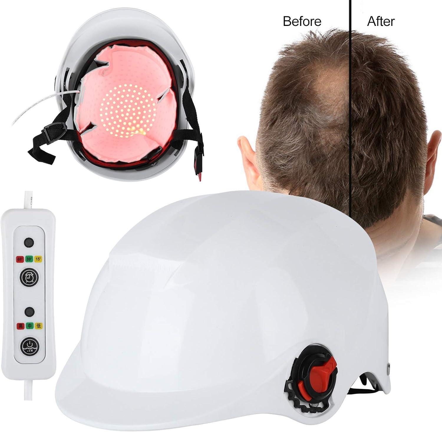 Red Light Therapy Hair Regrowth Helmet - Laser Hair Loss Treatment ...