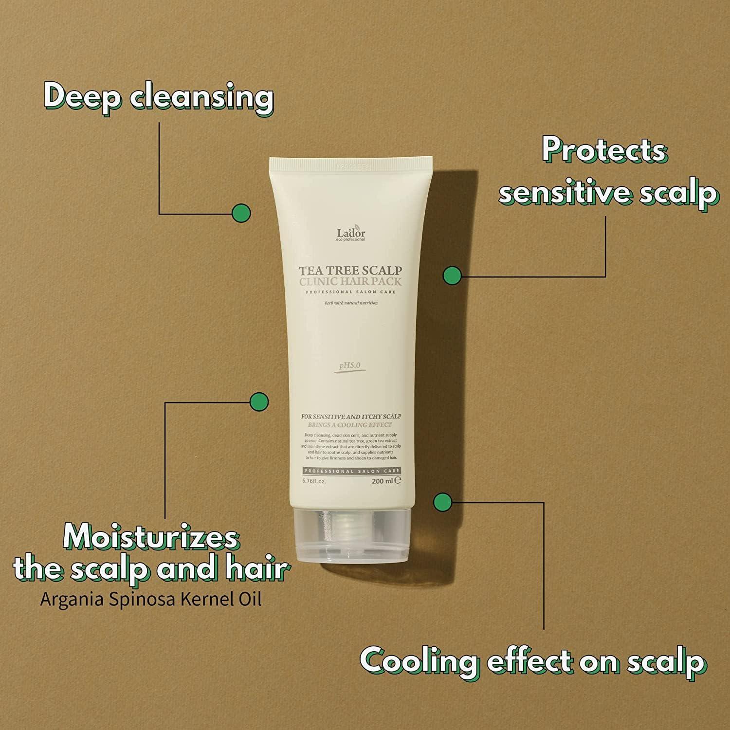 Lador Tea Tree Scalp Clinic Hair Pack 200ml | Buy Now with Express ...