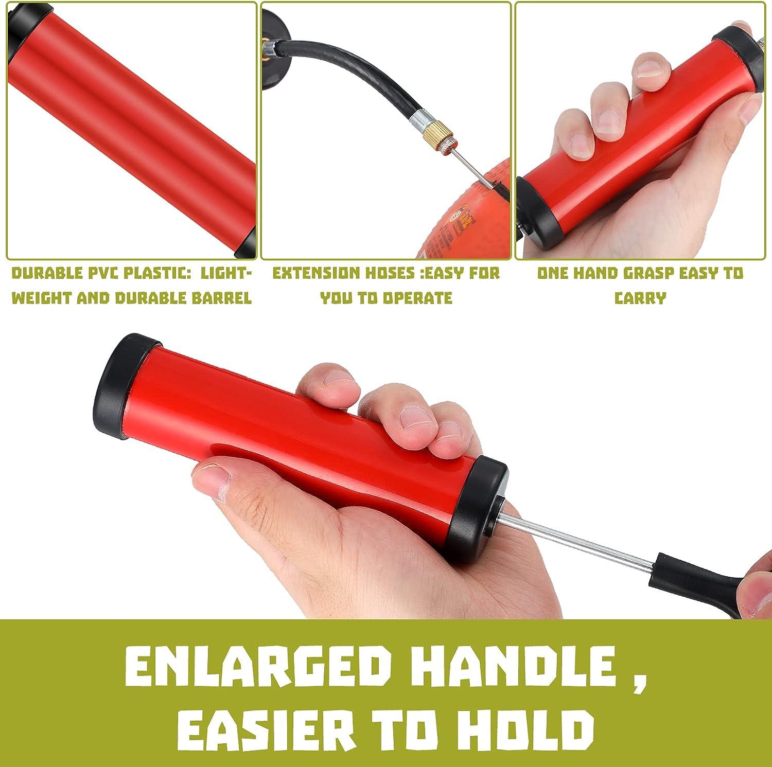 Portable Hand Air Pump Kit for Sports Balls - Yoga, Fitness, Soccer ...