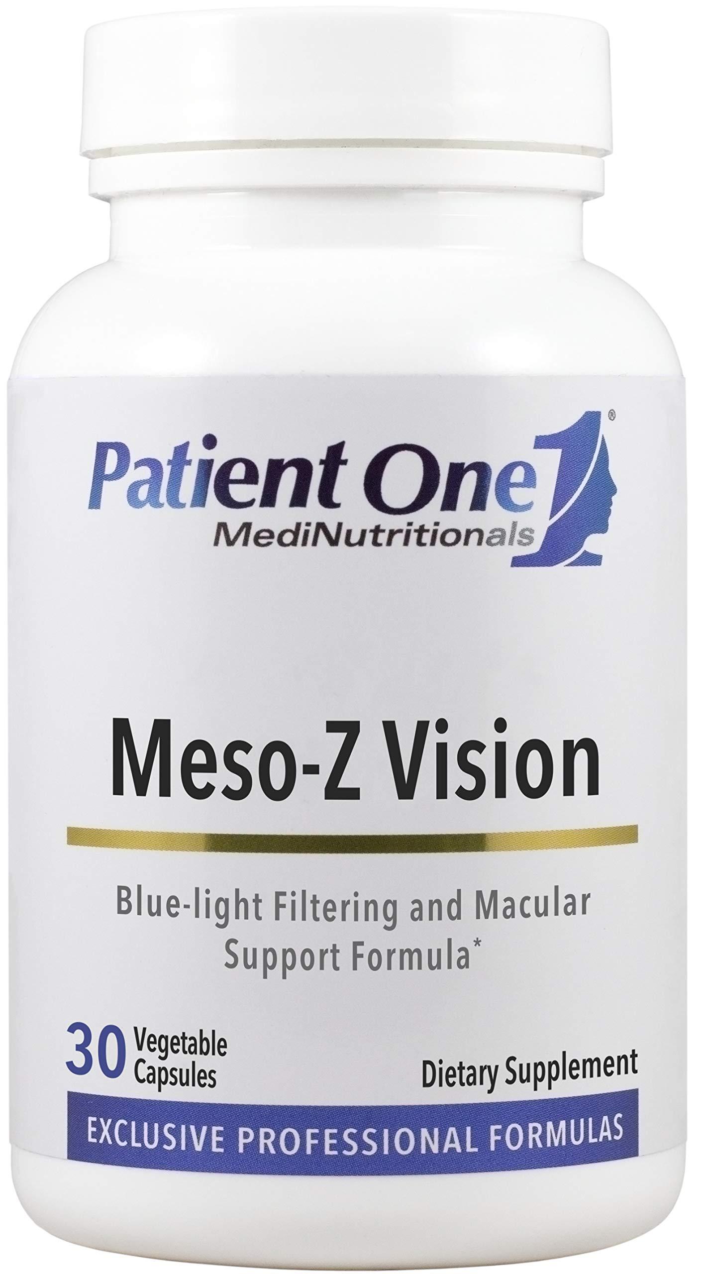Patient One Meso-Z Vision - 30 Vegetable Capsules: Eye Health Support ...