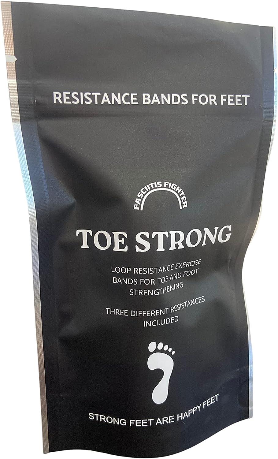 Toe Strong Loop Resistance Bands for Foot, Toe, and Ankle Exercise ...