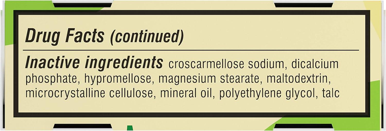 Senokot Regular Strength Natural Vegetable Laxative Ingredient senna ...