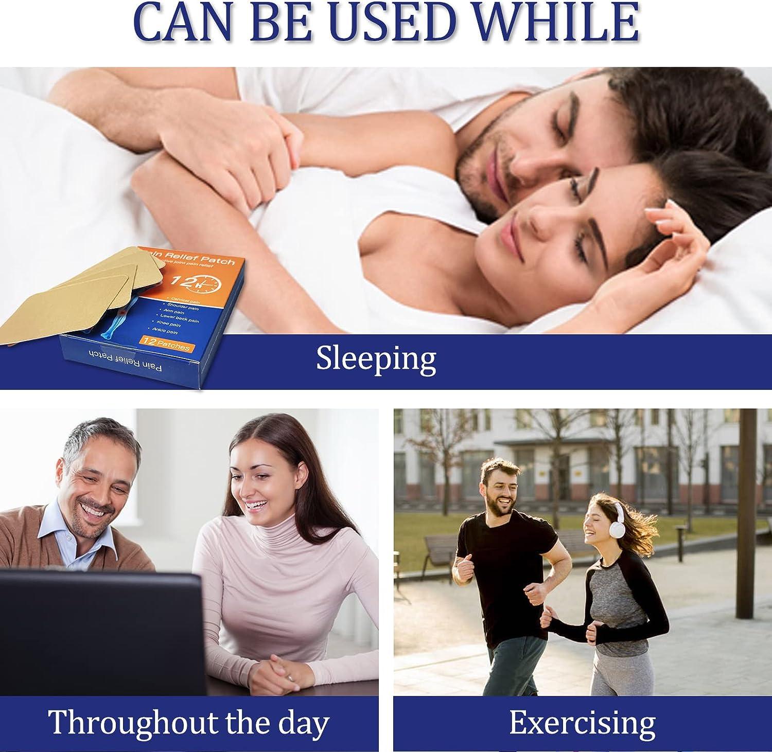 Maximum Strength Back Pain Patches - 12 Hot Pain Relief Patches | Buy ...