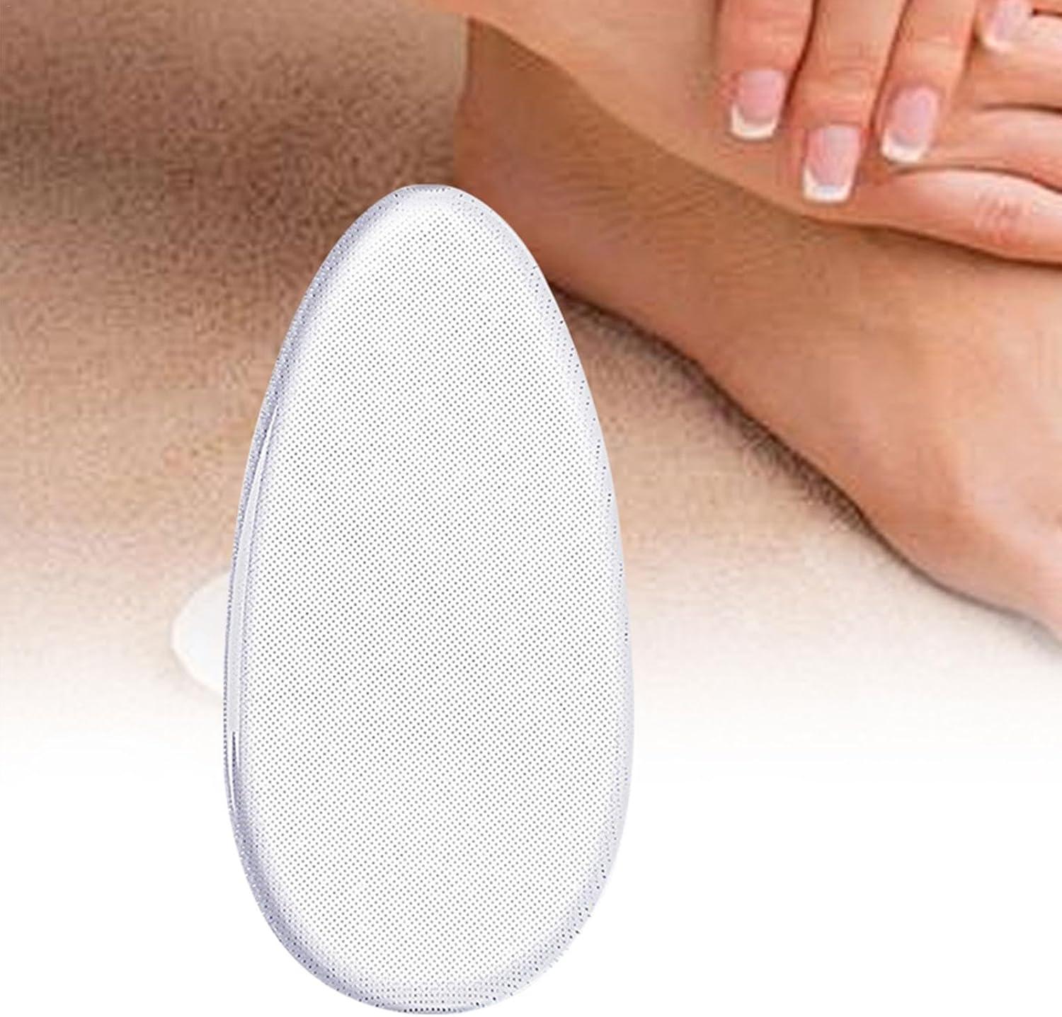 Glass Foot File Callus Remover - Clear Glass Foot File Pedicure Helper ...