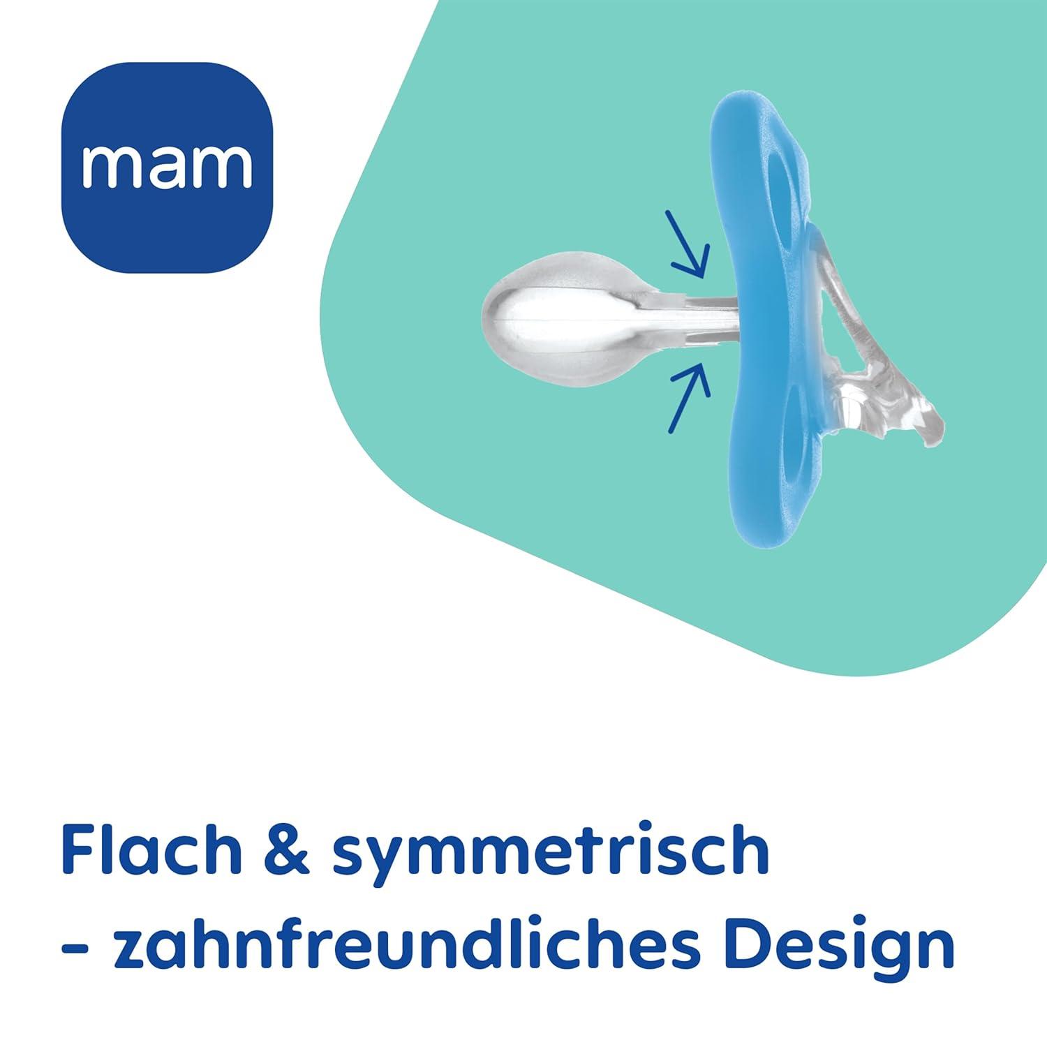MAM Comfort Schnuller Set | Lightweight Baby Pacifiers for Newborns 3 ...