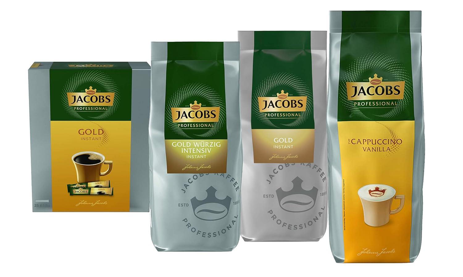 Buy Jacobs Professional Cappuccino Vanilla Instant Coffee 1kg - Premium ...