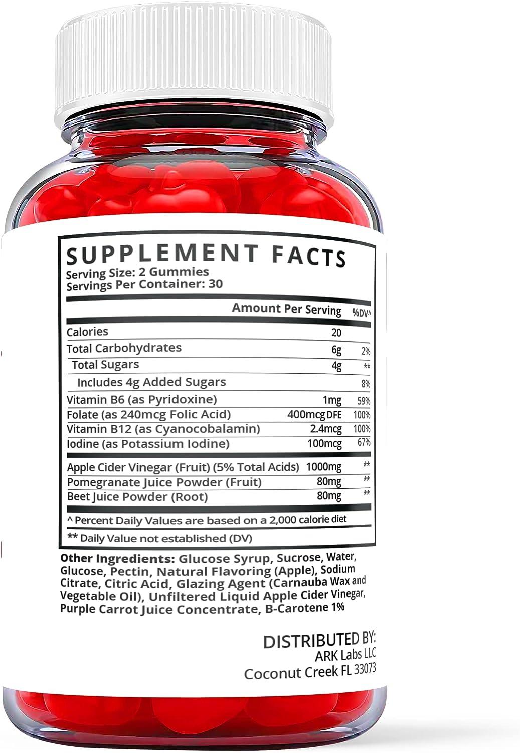 Slim DNA Keto ACV Gummies - Vegan Formula with Apple Cider Vinegar and ...