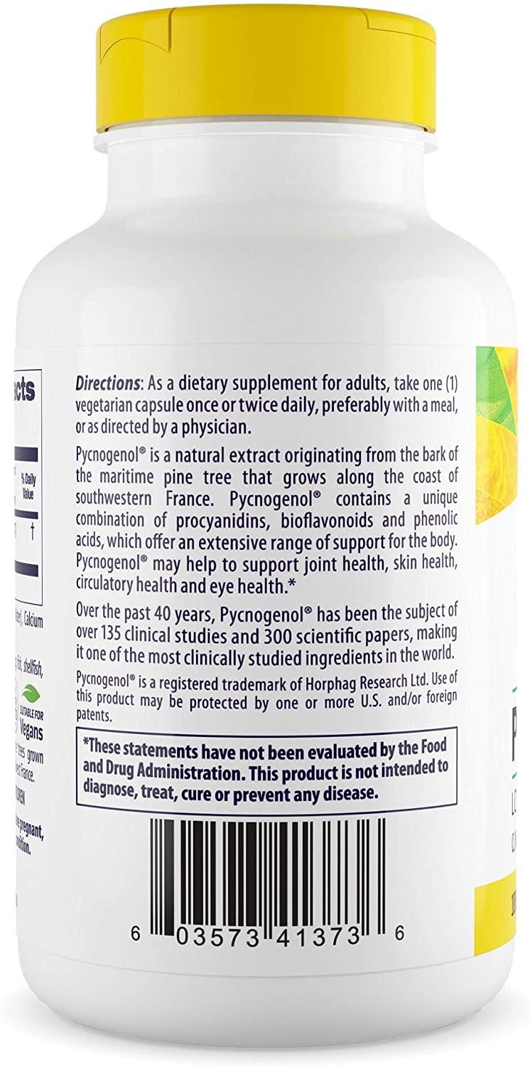 Healthy Origins Pycnogenol 100mg - 120 Count | Nature's Super ...