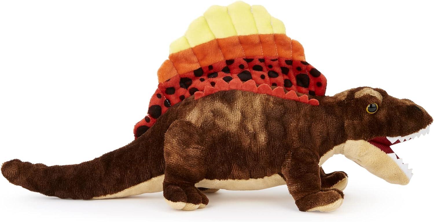 Zappi Co Kids Plush Toy - Safari Animals Collection - Dimetrodon - 39cm ...