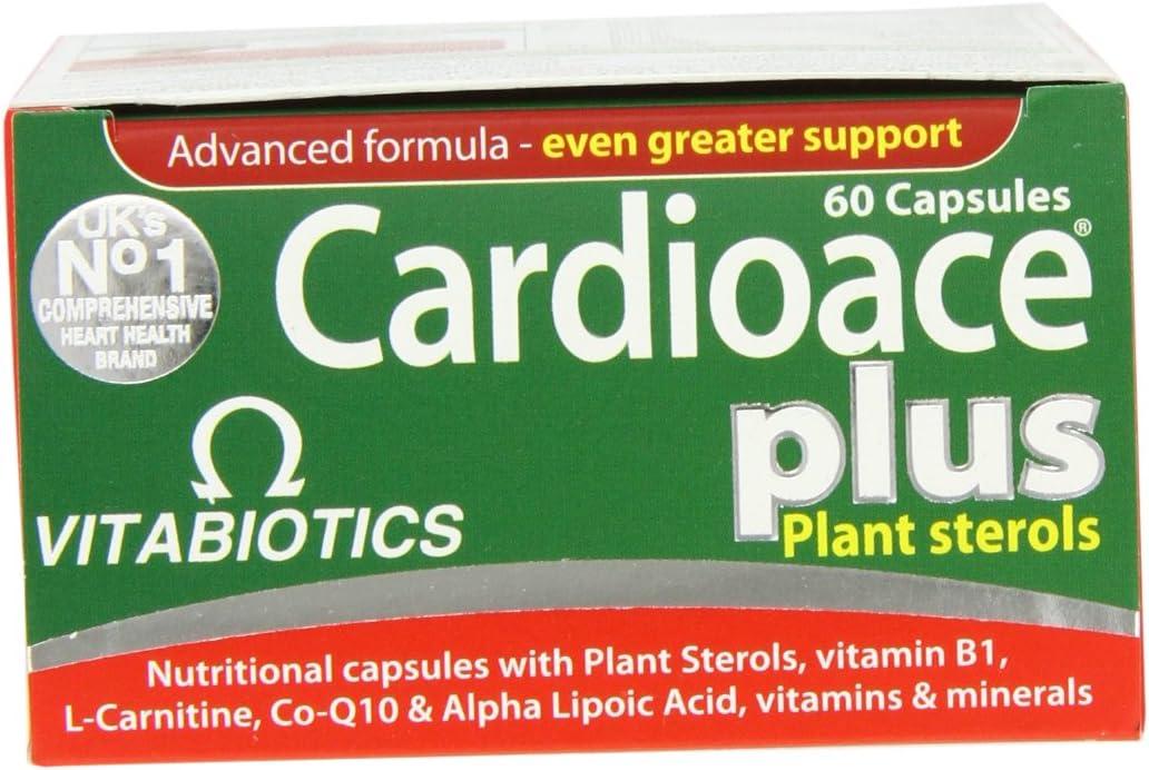 Cardioace Plus Omega-3 Capsules 60 ct. - Cardiovascular Health Support ...