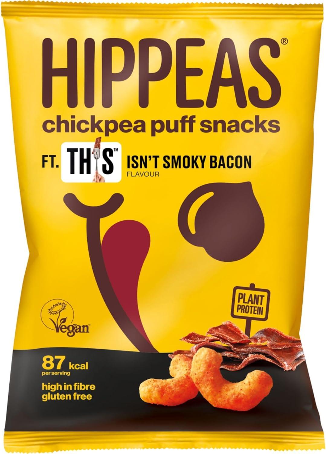 Hippeas Chickpea Puff Snacks - Pack of 12 x 22g (6 Flavours 2 of Each ...