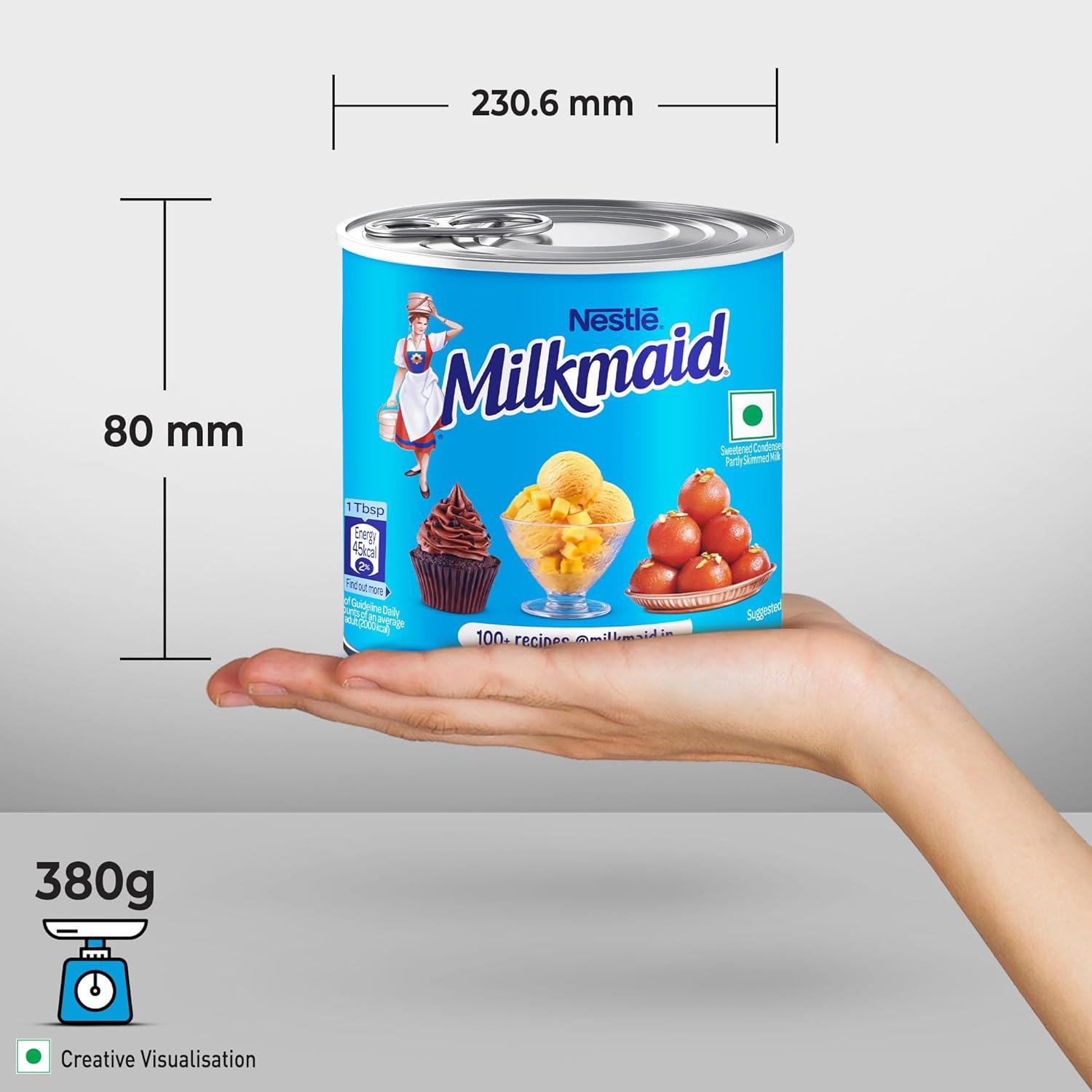 Nestle MILKMAID Sweetened Condensed Milk 400g Tin | Buy Now with ...