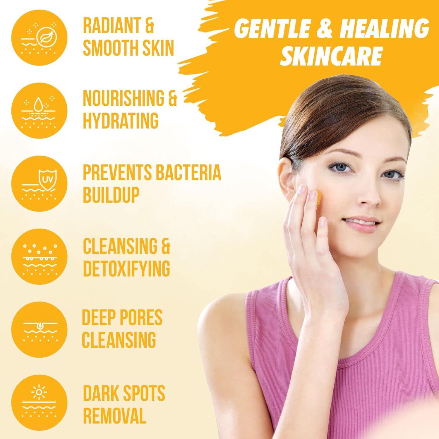 Turmeric Serum for Face & Body - Natural Brightening & Repair Solution ...