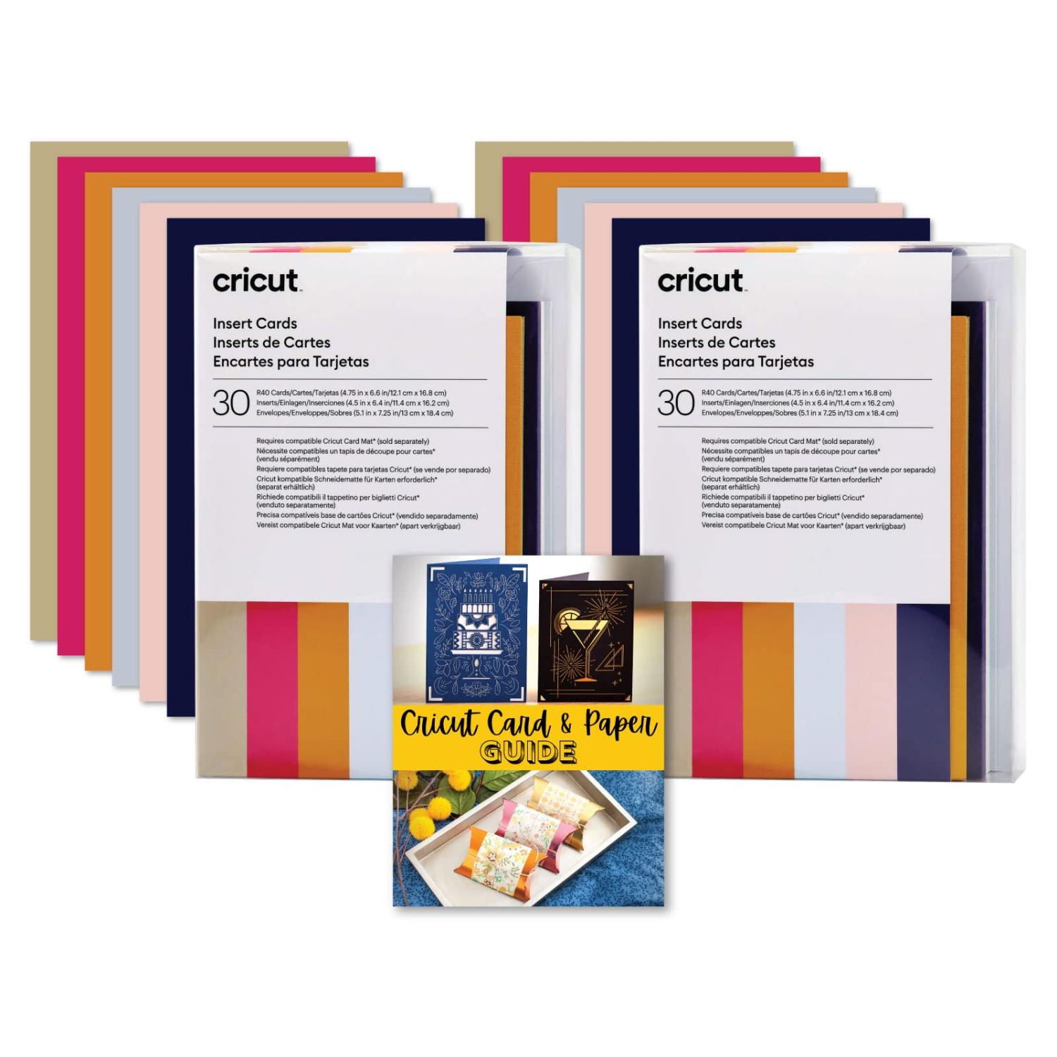 Cricut Insert Cards Double R40 Sensei Sampler Bundle for DIY Crafts ...