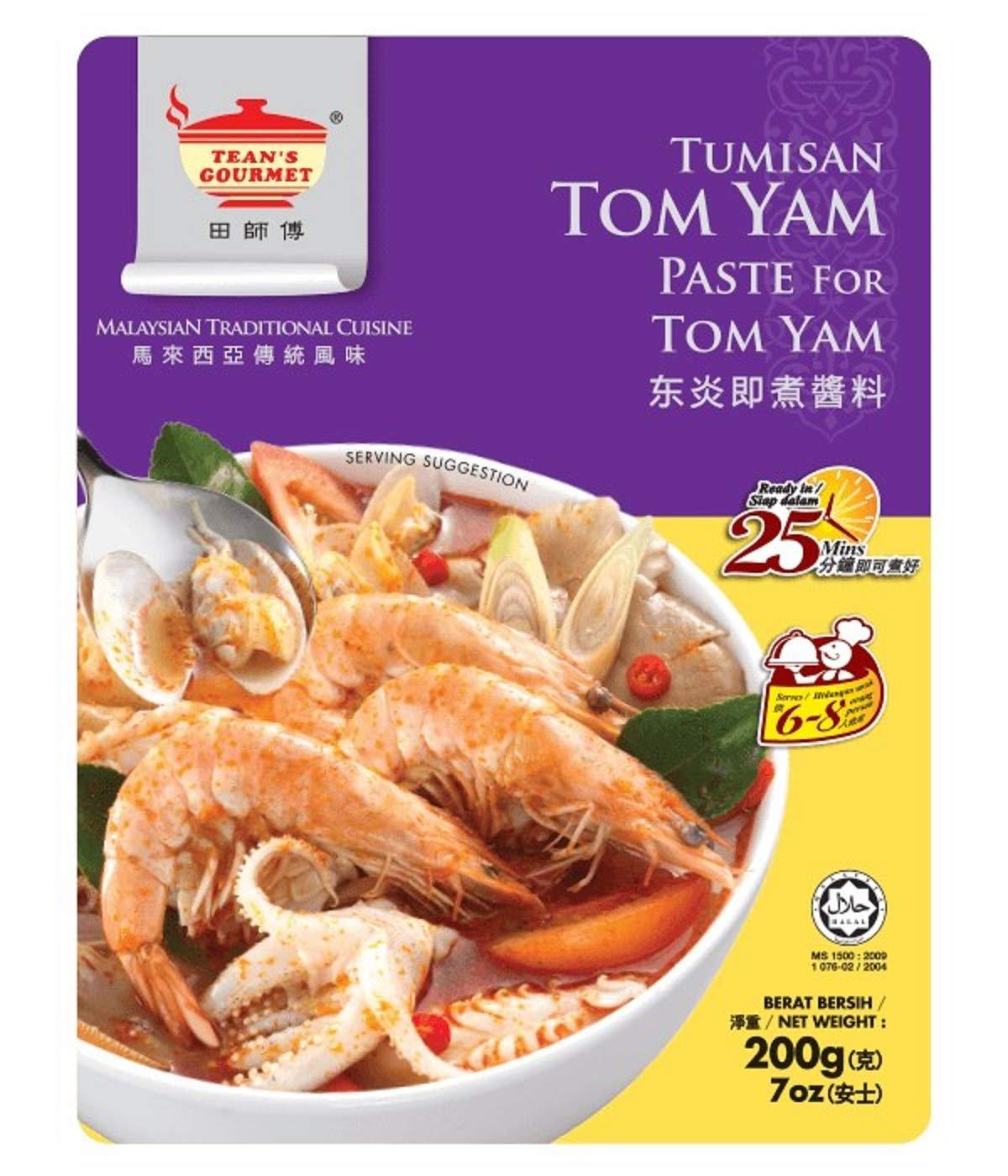 Tean's Gourmet Tom Yam Paste 200 g 52919 | Buy Now with Express ...