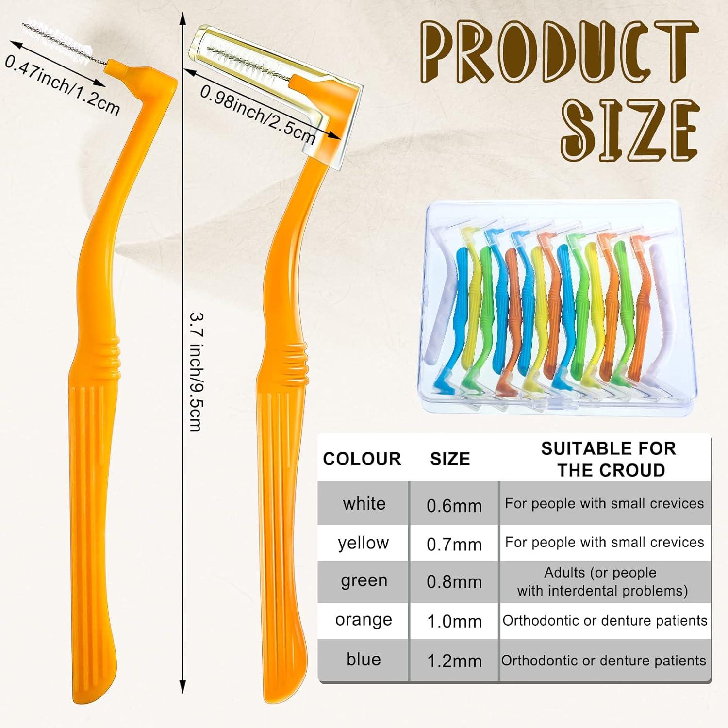 interdental brushes sizes