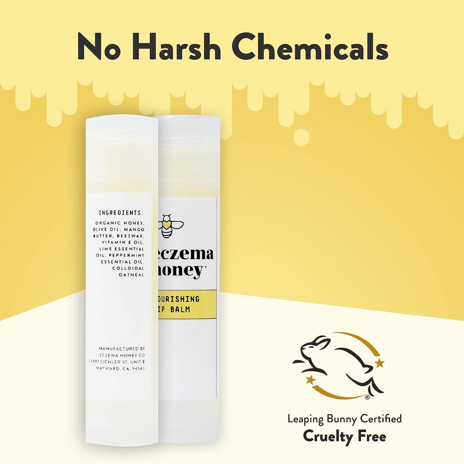 ECZEMA HONEY Nourishing Lip Balm - Repair Dry Cracked Lips ...