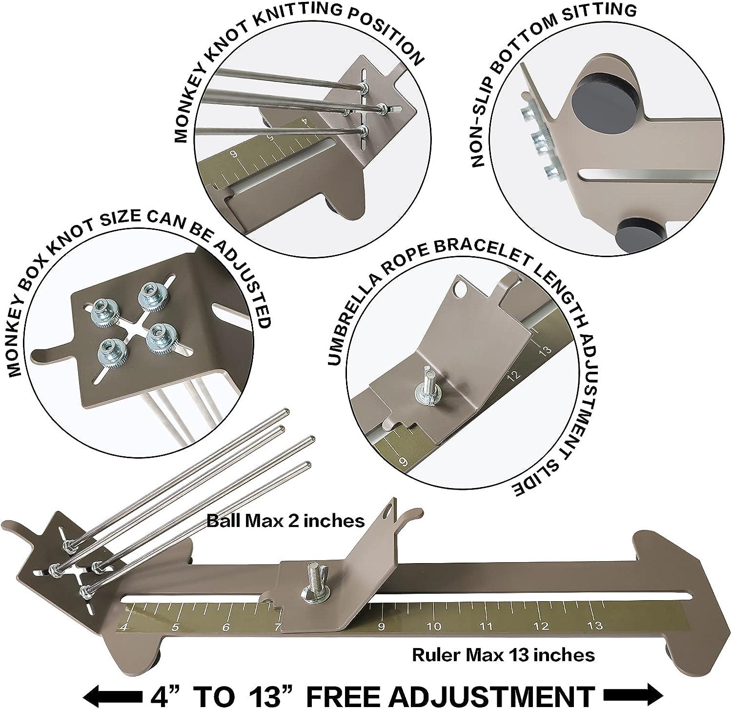 Adoture Direct Paracord Bracelets Jig Kit with Tools and Paracord ...